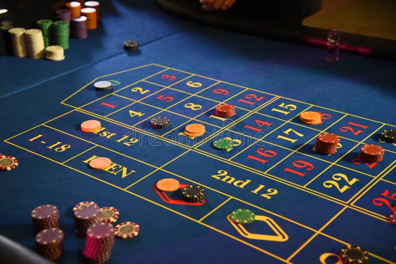 Roulette wheel gambling editorial photo. Image of close - 90870366