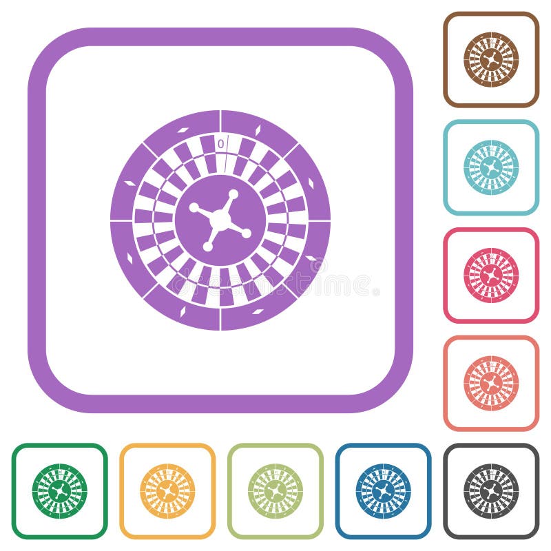 Simple Roulette Wheel Vector Stock Illustrations – 470 Simple Roulette ...