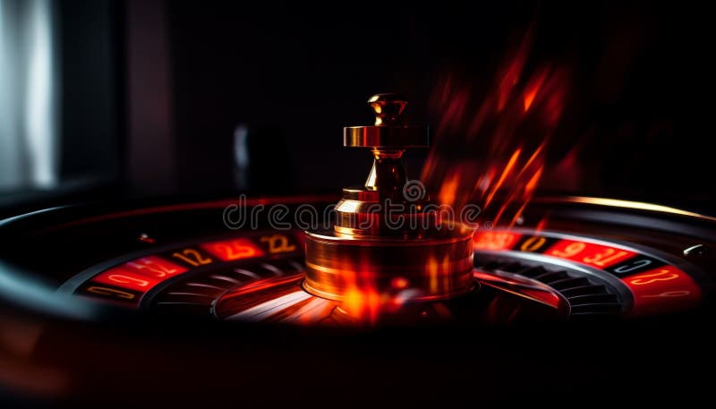 Roulette Wheel Spinning, Chance of Success, Gambling Addiction Risk ...