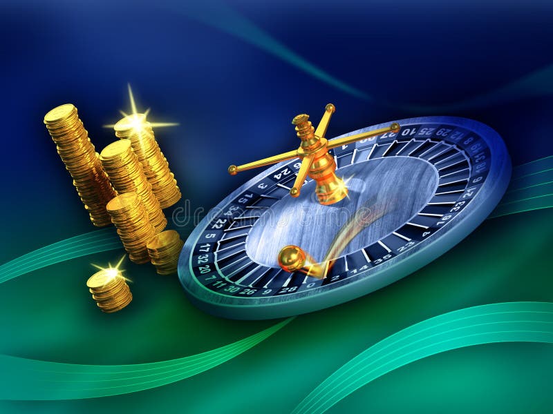 Roulette winner stock illustration. Illustration of opportunity - 19158234