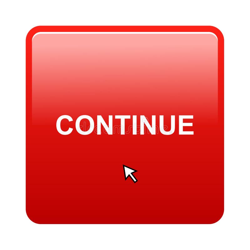 Continue button stock vector. Illustration of blog, arrival - 153775324