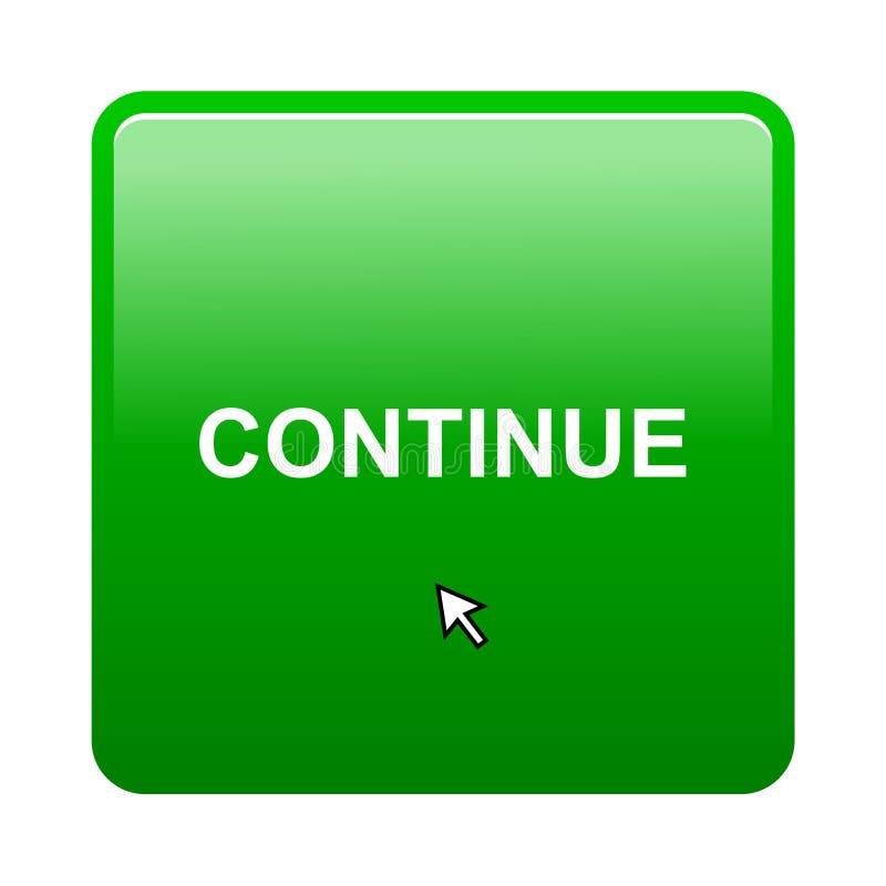 Continue button stock vector. Illustration of details - 153775328