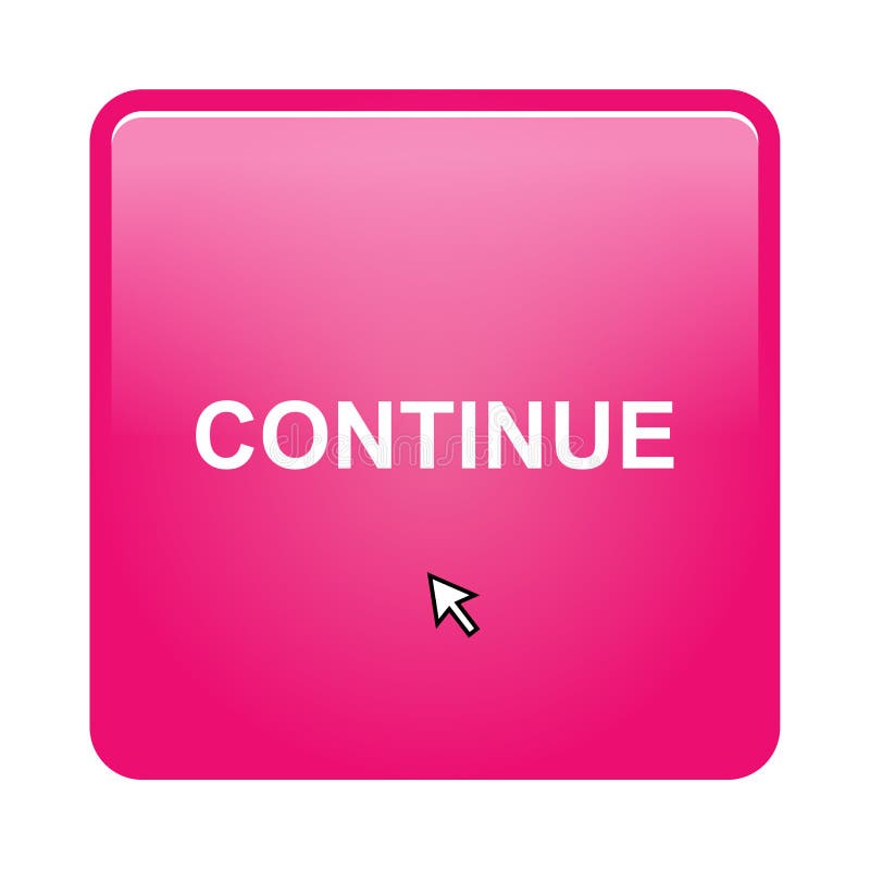 Continue button stock vector. Illustration of button - 153775344