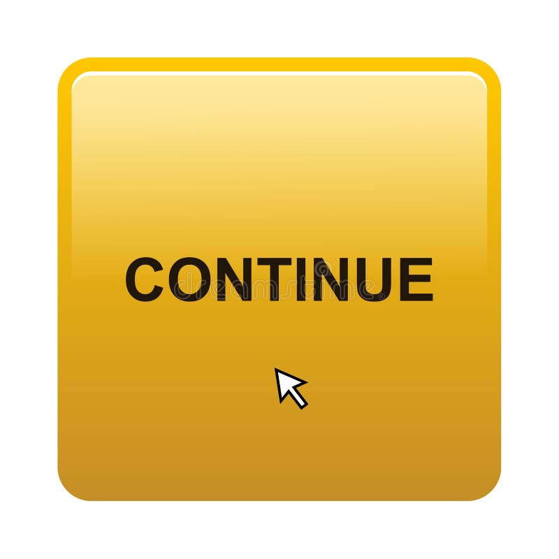 Continue button stock vector. Illustration of background - 153775346