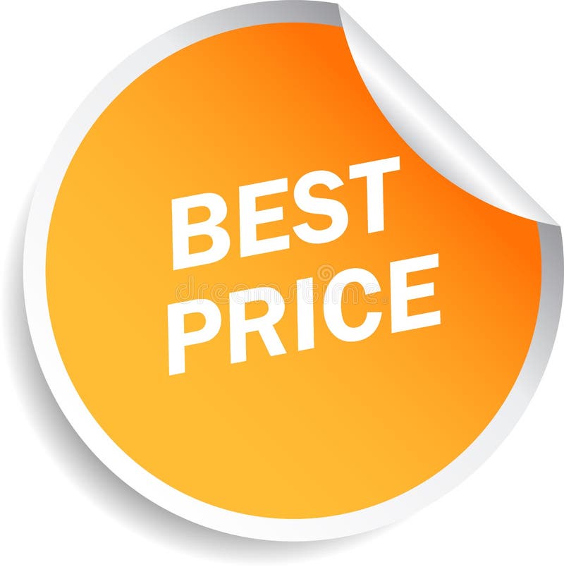 Best price sticker stock vector. Illustration of background - 206739942
