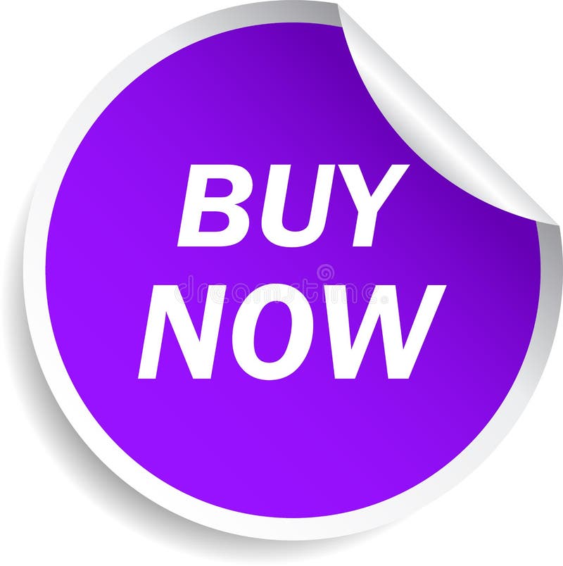 Buy now vector sticker stock illustration. Illustration of label ...