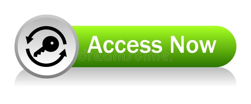Access now key icon button stock illustration. Illustration of install ...