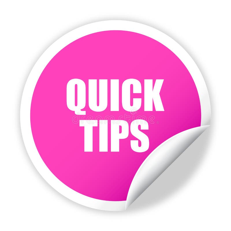 Tips Sticker Stock Illustrations – 1,788 Tips Sticker Stock ...