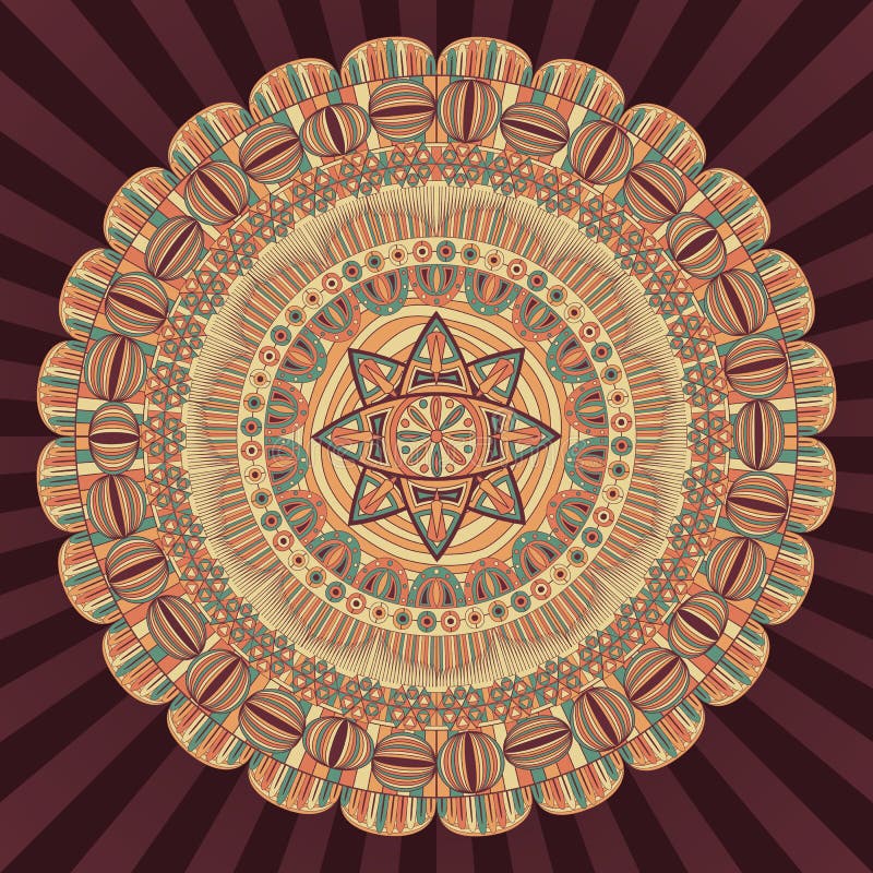 Round abstract background stock vector. Illustration of idea - 45526259