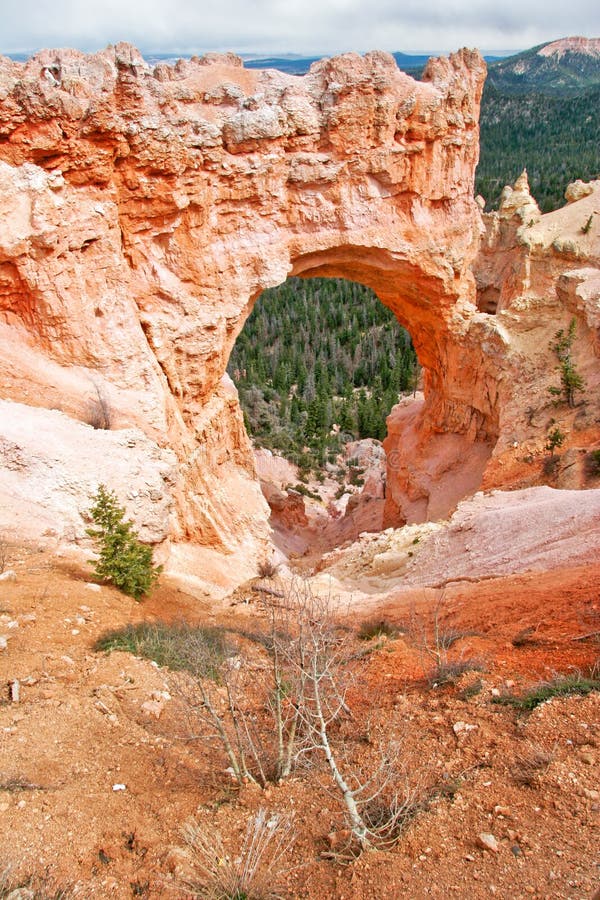 Round arch stock photo. Image of clouds, background, erosion - 18682998