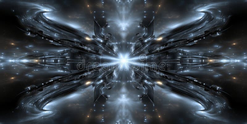 Round Arch, Light in Motion, Creating a Night View Stock Photo - Image ...