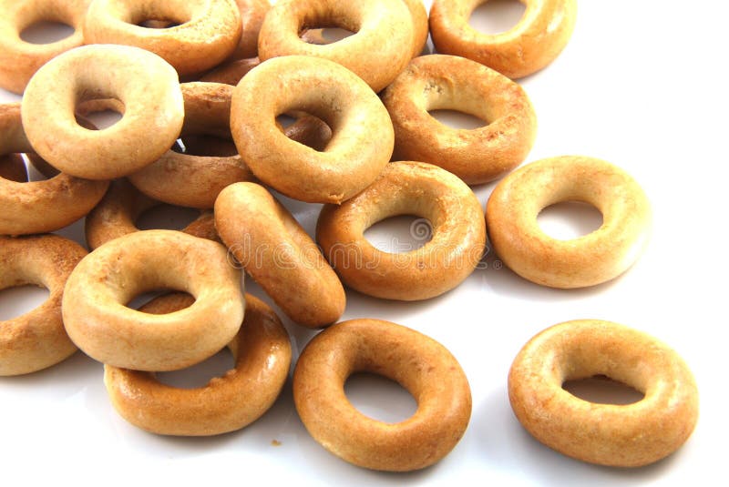 Round bagel stock image. Image of bread, grain, cookies - 18477839