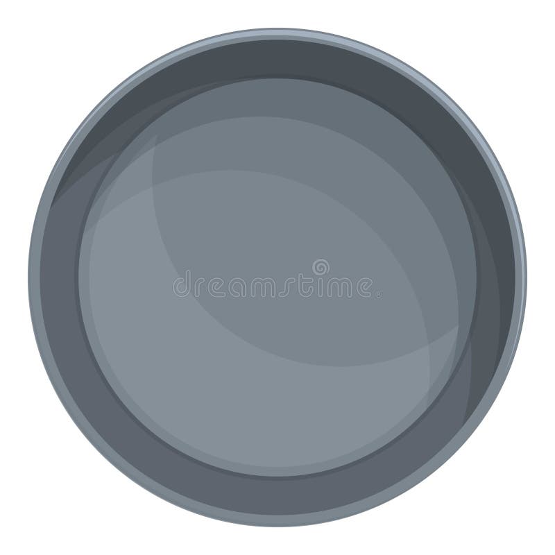 Round Bakeware Icon Cartoon Vector. Cooking Stuff Stock Vector ...