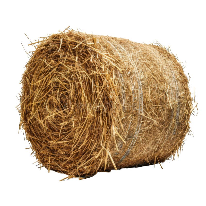 A Round Bale of Hay stock photo. Illustration of feed - 331182954