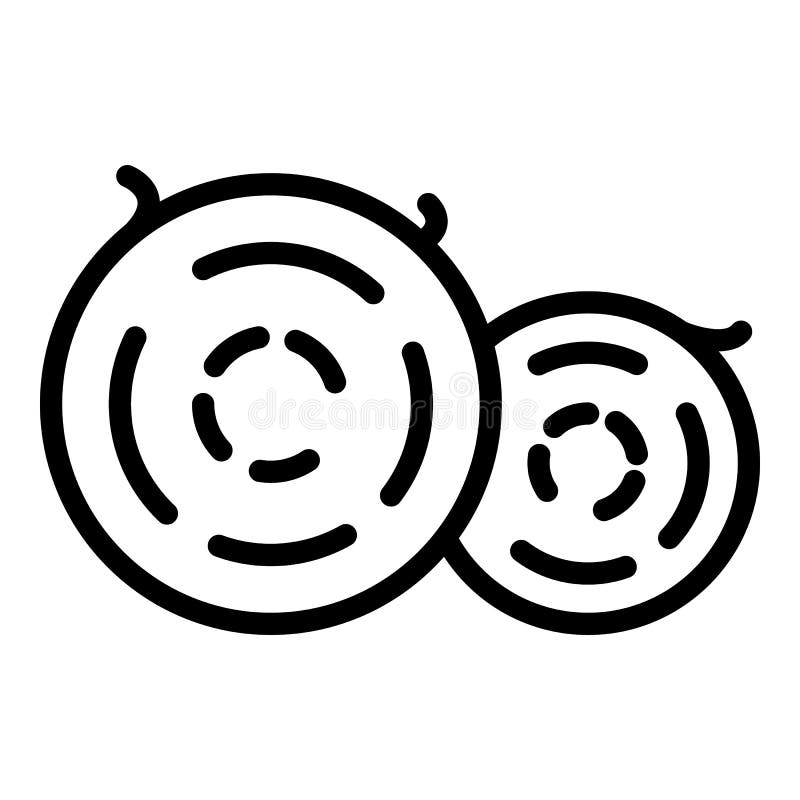 Round Bale Icon Outline Vector. Hay Straw Stock Vector - Illustration ... Round Bale Icon Outline Vector. Hay Straw Stock Vector - Illustration ...
