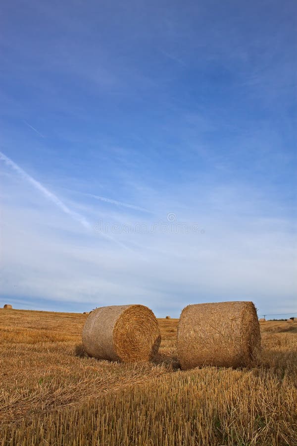 Round Bales stock photo. Image of agriculture, countryside - 27051976