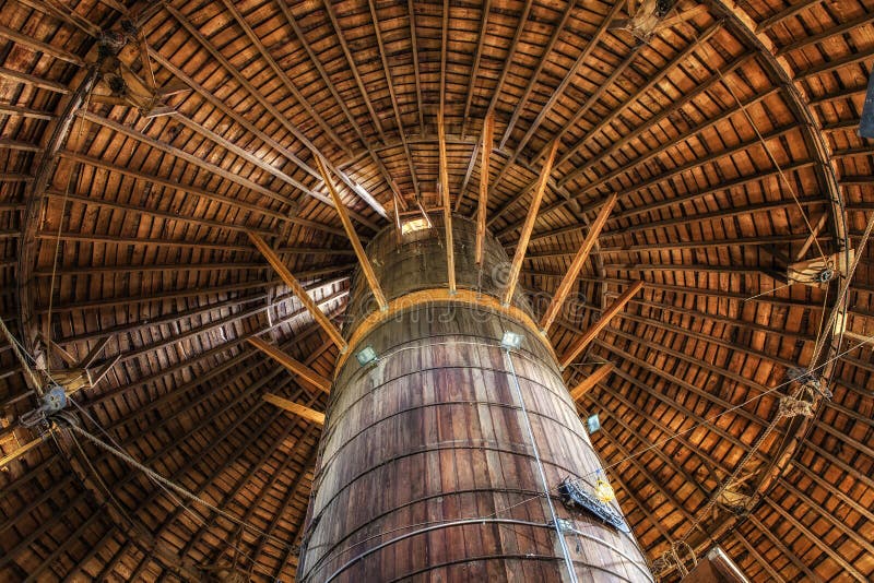 Round Barn Rafters stock photo. Image of agriculture - 37624572