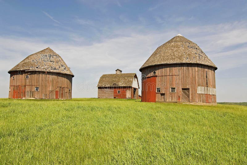 Round barns stock photo. Image of barns, round, shapes - 5335870