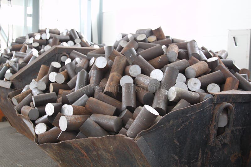 Raw metal materials. stock image. Image of compressed - 55358019