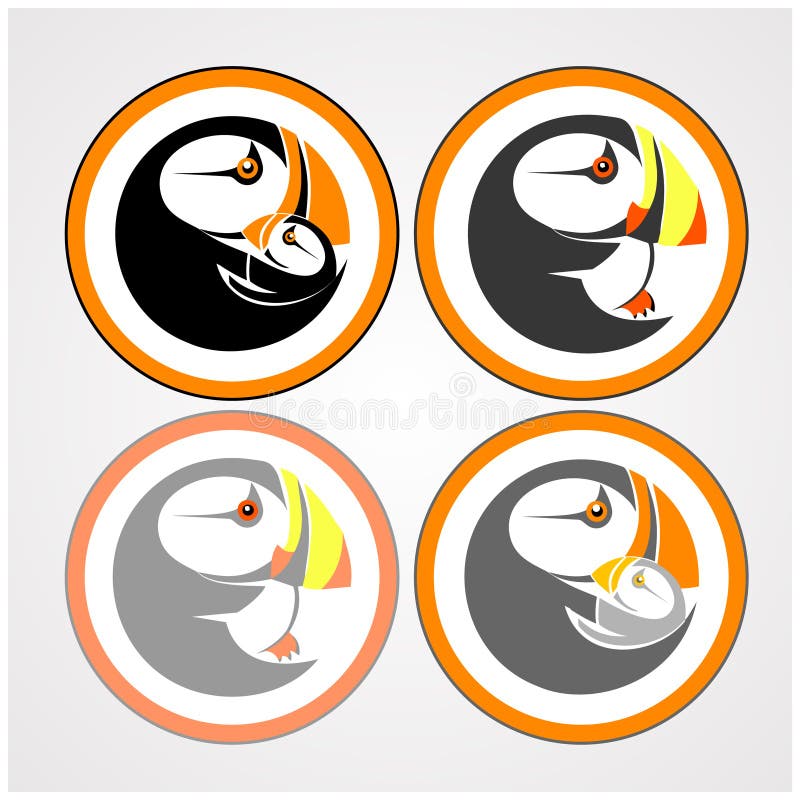 Round bird stock vector. Illustration of chick, formative - 68454170