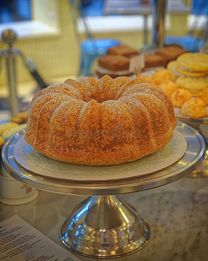 Round biscuit cake stock image. Image of round, storefront - 48174781