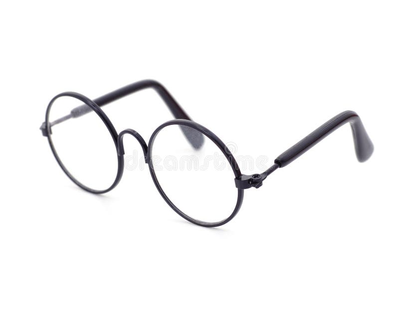 Round black glasses stock photo. Image of round, eyewear - 233547740
