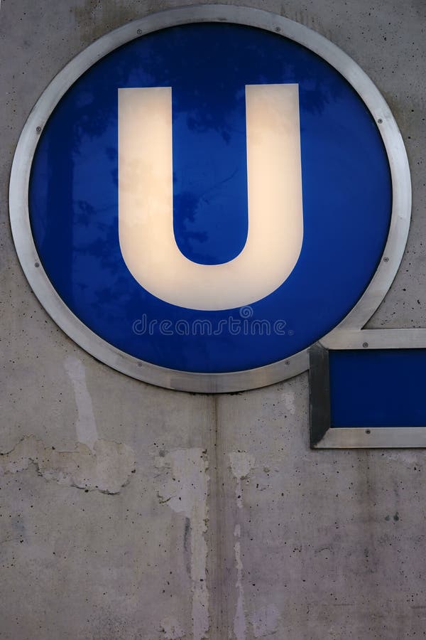 Blue Subway Train Close Up. Stock Photo - Image of exit, public: 148768904