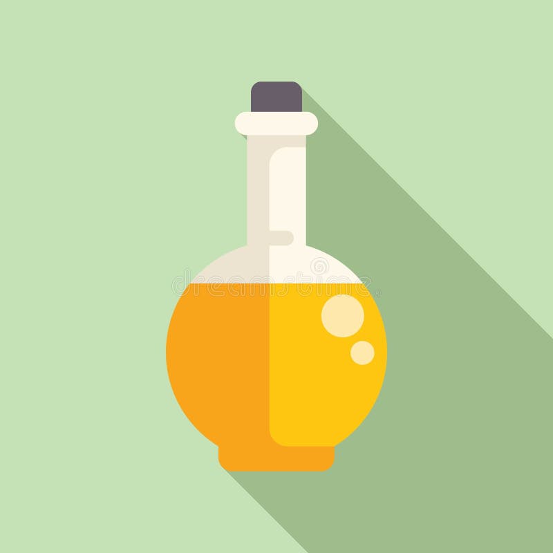 Round Bottom Flask Containing Yellow Liquid Chemical for a Science ...