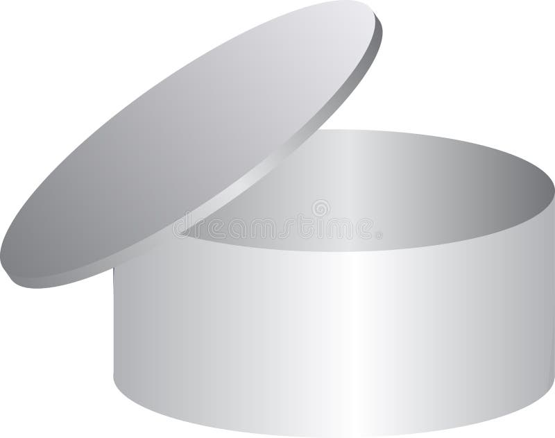 Round box template stock illustration. Illustration of isolated - 84064034