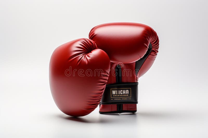Round Boxe on White Background Stock Illustration - Illustration of ...