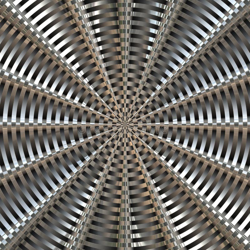 Round braided metal stock illustration. Illustration of metallic - 52349004