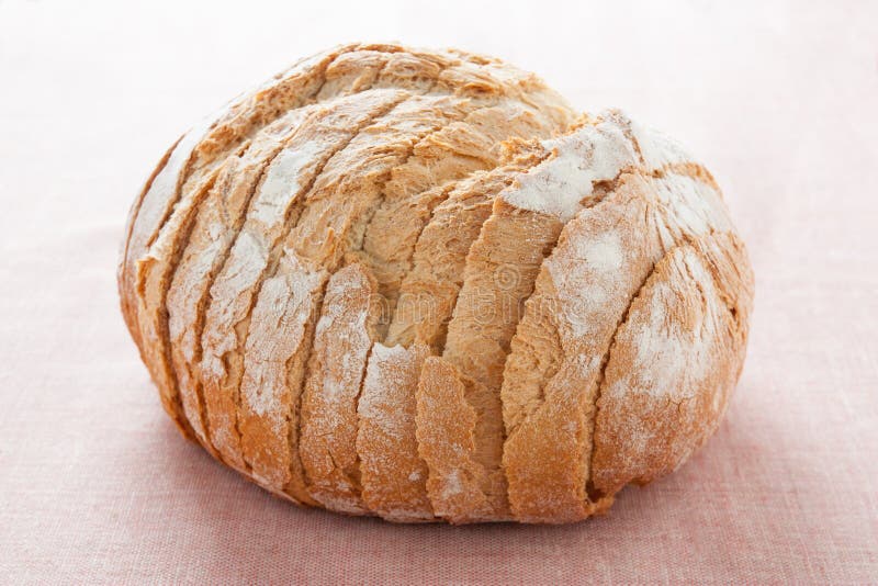 Round Bread Cutout stock photo. Image of food, cutout - 25921110