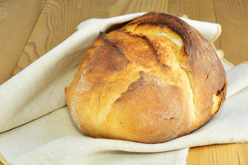 Round bread loaf stock photo. Image of cereals, round - 63854362