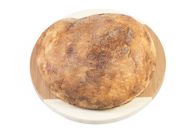 Round Bread stock image. Image of gourmet, closeup, flour - 40148149