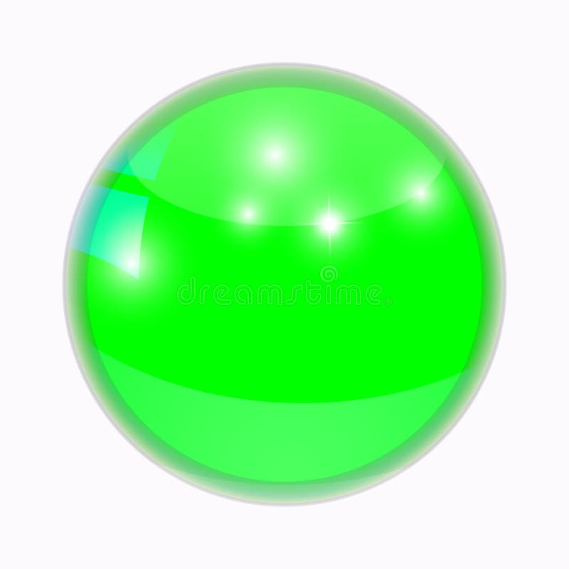 Round bright button. stock illustration. Illustration of poster - 129324370