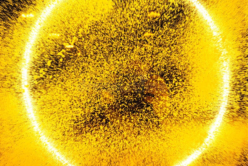 Round Bright Circular Glare Ring Effect Circle Light Halo Abstract ...