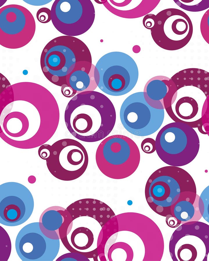 Round bubble pattern stock illustration. Illustration of colorful ...