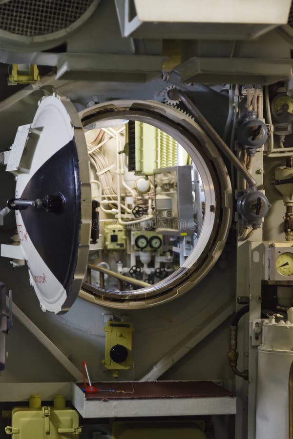 Round bulkhead stock photo. Image of frame, cable, navy - 27398180