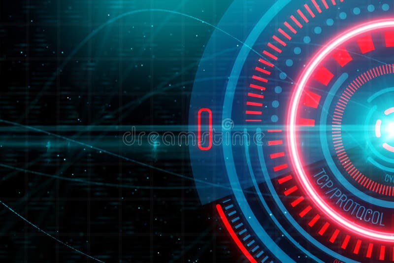 Round Business Interface Texture Stock Illustration - Illustration of ...