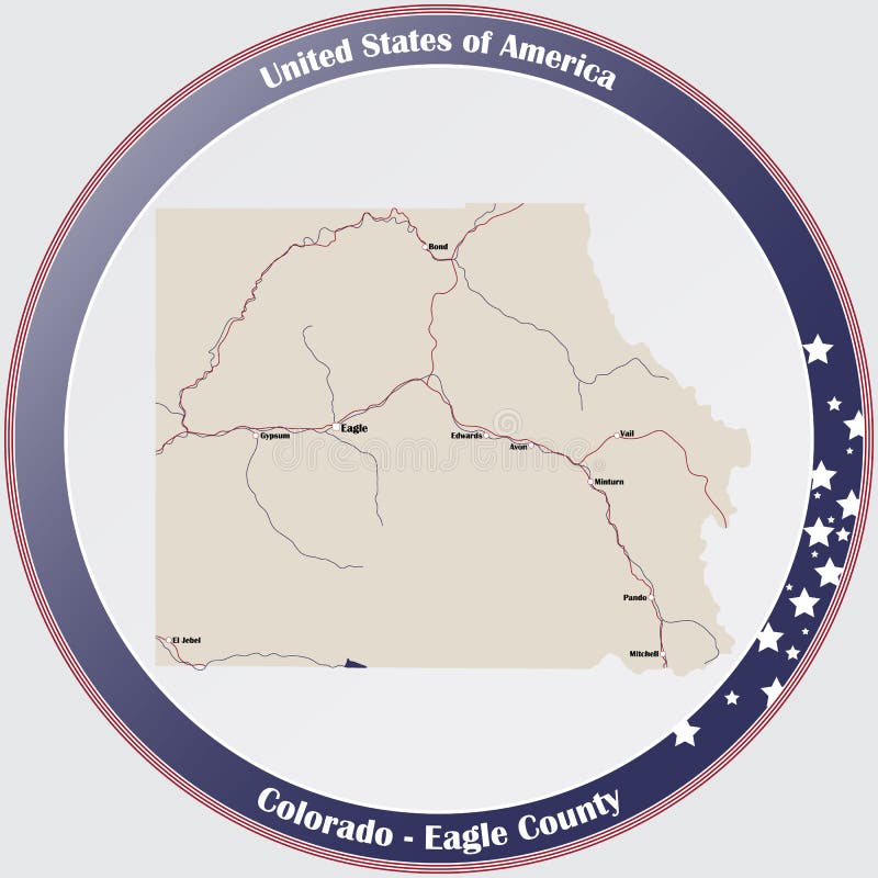 Eagle County, Colorado U.S. County, United States of America,USA, U.S ...