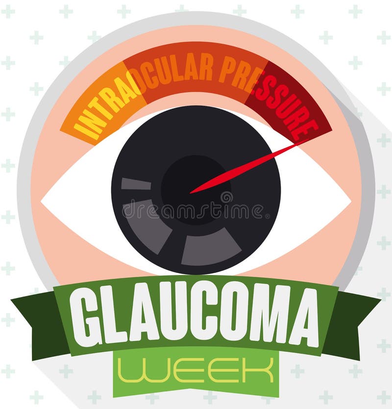 Glaucoma Week Design with Eye Affected for High Intraocular Pressure ...