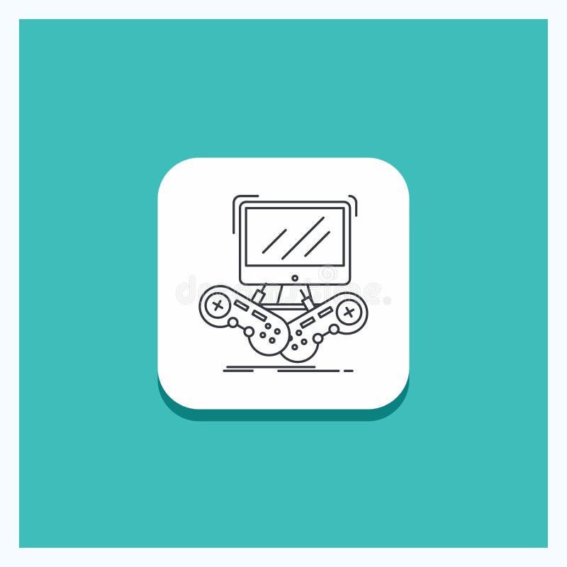 Multiplayer Online Battle Arena Software App Icon. Generative AI. Stock ...