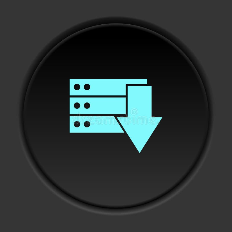 Server down icon. stock illustration. Illustration of global - 89207490