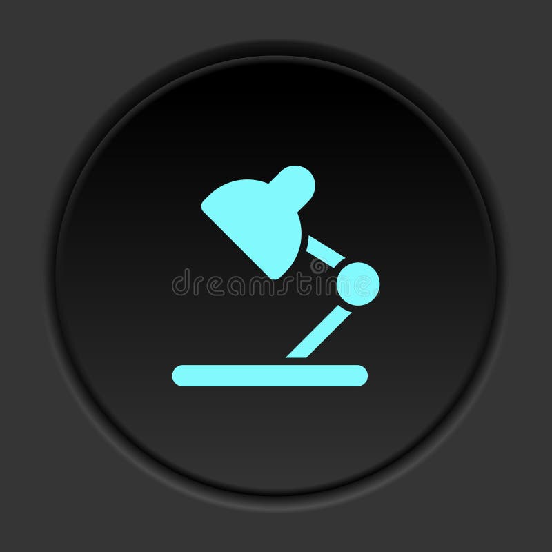 Round Button Icon, Lamp. Button Banner Round, Badge Interface for ...