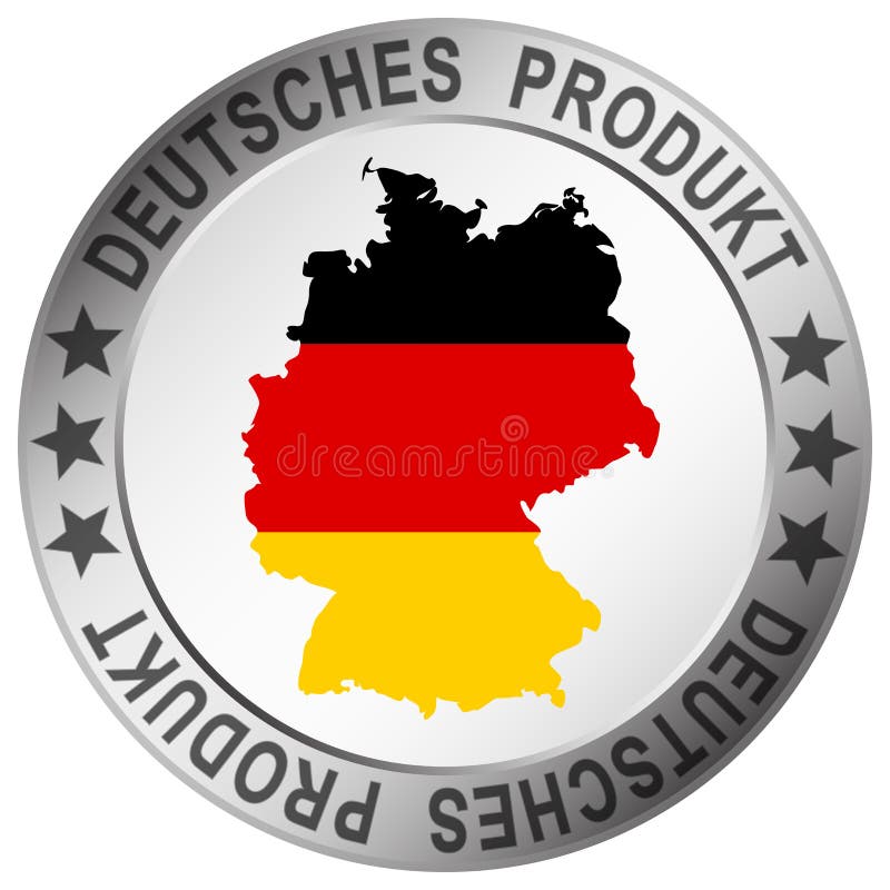 Made in Germany Logo stock vector. Illustration of golden - 94746588