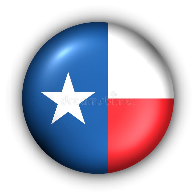 Vector Two Crossed American and Flag of Texas Symbols of United States ...