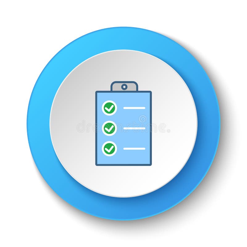 Checklist, Tasks Icon stock vector. Illustration of icon - 174871854