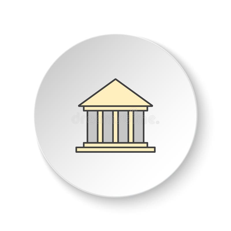 Round Museum Icon Stock Illustrations – 1,180 Round Museum Icon Stock ...