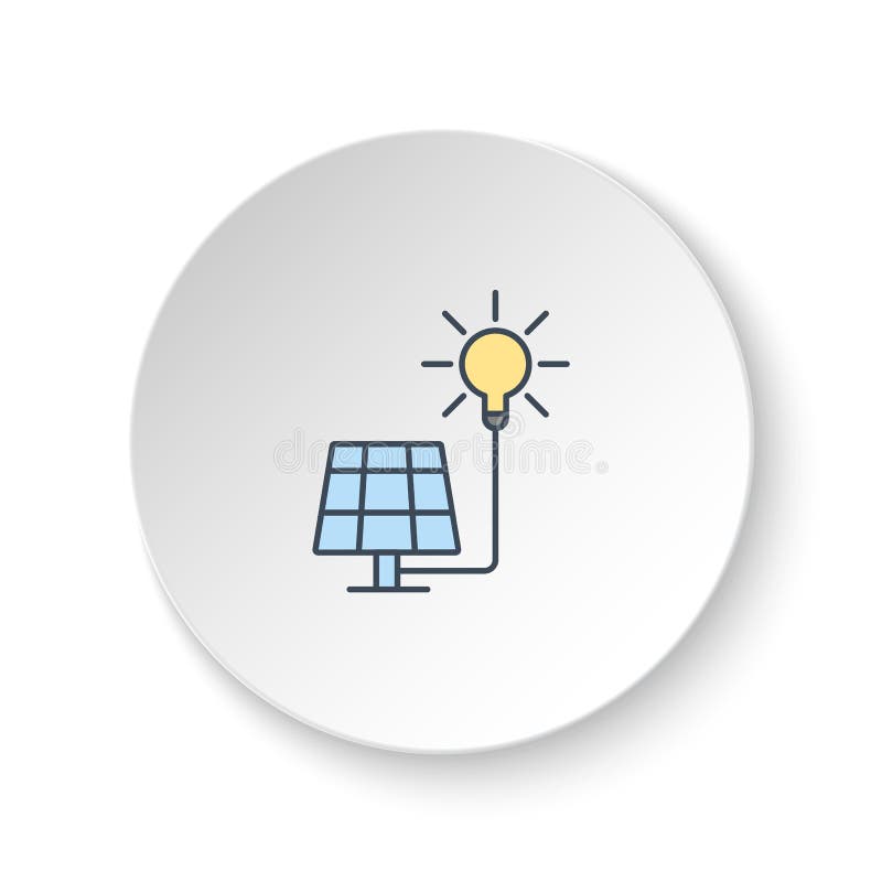 Solar, Sun, Charger Icon - Vector. Simple Element Illustration from UI ...