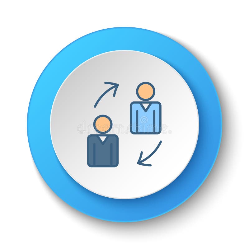 Teamwork Badge / Logotype with Shadow. Stock Vector - Illustration of ...